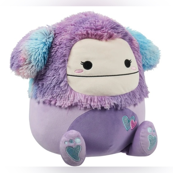 Squishmallows | Toys | Squishmallows 6 Eden The Purple Bigfoot ...
